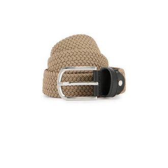 Au Printemps Paris Ceinture large en textile tress&eacute;