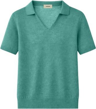 A Paper Kid Homme, Pulls, Vert, Taille: L V-neck Tricots