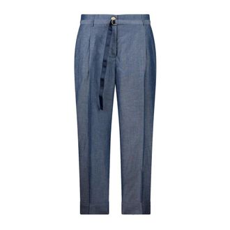 Liu Jo Femme, Pantalons, Bleu, Taille: 36 FR Pantalon Palazzo