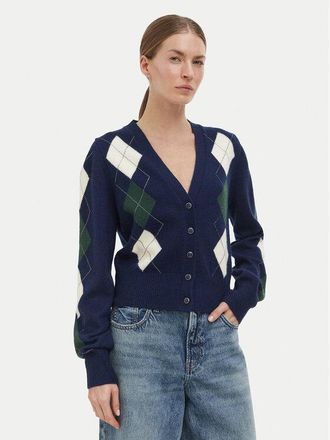 Guess Strickjacke W6BR47 Z1446 Dunkelblau Regular Fit