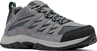 Columbia CRESTWOOD Chaussures Basses De Randonn&eacute;e Et Trekking Femme, Gris (Graphite x Pacific Rim), 39.5 EU