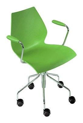 Kartell 2877VV Drehstuhl Maui gr&uuml;n