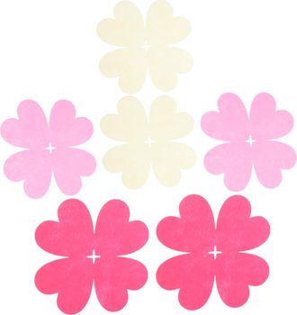 NUOBESTY 6 St&uuml;ck Topf Pfannenschutz aus Hitzebest&auml;ndigem Filz rutschfeste Topfschoner mit Schutzfunktion Tiefrosa Hellrosa als Stapelschutz f&uuml;r Kochgeschirr