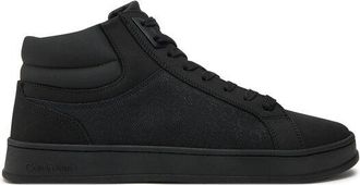 Calvin Klein Sneakers High Top Lace Up Nb Mono HM0HM01769 Schwarz