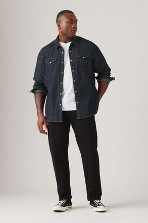 Levi's 502 Taper Jeans (Big & Tall) - Herren - Schwarz / Schwarz