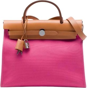Herm&egrave;s Pre-owned Herbag Zip 31 - Femme - Pre-owned - Rose - Taille: ONE Size