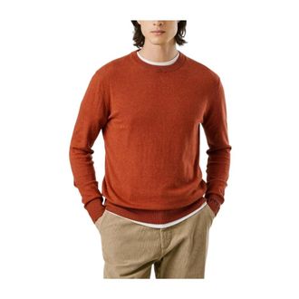 Pepe Jeans London Weicher Strick Rundhals Pullover - - Knitwear - Herren - Braun - 2XL