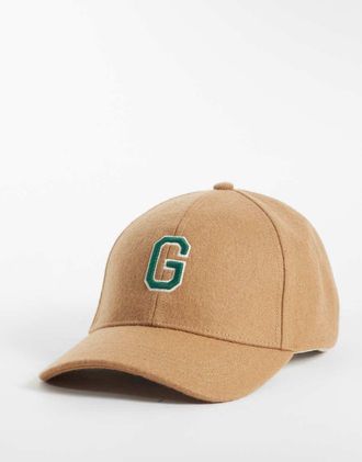 GANT Cap mit Logo in Gelb