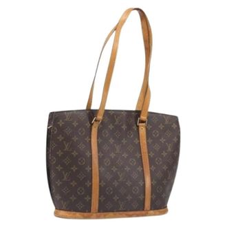 Louis Vuitton Sac cabas Monogram en toile Pre-owned - Femme - Pre-owned - Brun - Taille: ONE Size