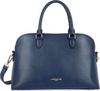 Lancaster Femme, Sacs, Bleu, Taille: ONE Size Sac demi lune Zippé Sierra Jia