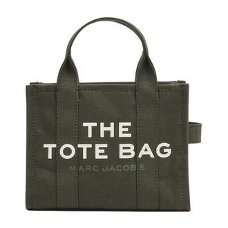 Marc Jacobs Femme, Sacs, Vert, Taille: ONE Size Canvas Small Tote Bag