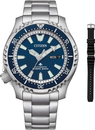 Citizen Promaster Marine Automatik Divers Herrenuhr inklusive Ersatzband NY0161-63LE