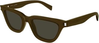 Saint Laurent Sulpice Sonnenbrille - - Accessories - Damen - Braun - 53 MM