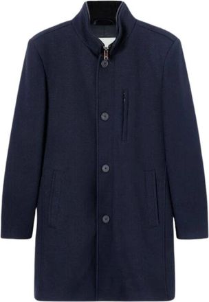 Roy Robson ROY Robson, Homme, Manteaux, Bleu, Taille: 3XL Manteau Trois-Quarts Piqu&eacute; avec Gilet D&eacute;tachable