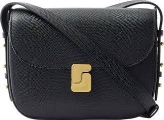 SOEUR Sac Bellissima Mini Cuir Grain&eacute; Emboss&eacute; L&eacute;zard Soeur