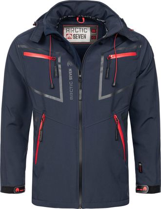 Arctic Seven Herren Softshell Jacke Navy