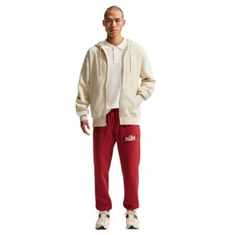 Nike Sportswear Club Hoodie mit durchgehendem Rei&szlig;verschluss f&uuml;r Herren (Helles Khaki)