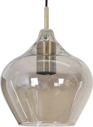Light & Living Light&living - suspension - Rakel - bronze - verre - &oslash; 20cm