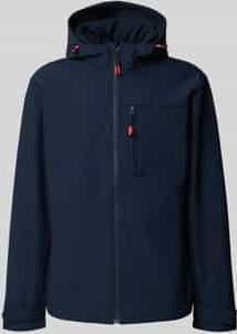 Jack & Jones Softshell-Jacke mit Brusttasche und Ärmelriegeln
