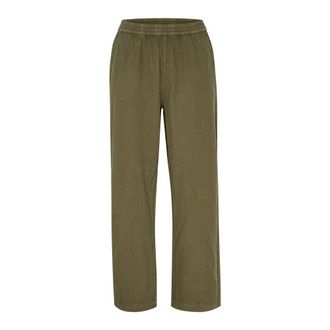 Kaffe Weite Hose mit Lockerer Passform Grape Leaf - - Trousers - Damen - Gr&uuml;n - S