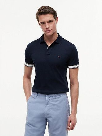 Tommy Hilfiger Polo coupe slim en coton fluide