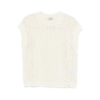 Herno Damen, Strickwaren, Wei&szlig;, LGr&ouml;&szlig;e