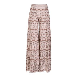 D.exterior Femme, Pantalons, Multicolore, Taille: 40 FR Wide Pantalons