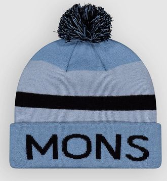 Mons Royale Mccloud Merino Pom Pom Beanie black
