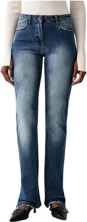 Patrizia Pepe Jean bootcut - Femme - Jeans - Bleu - Taille: W30