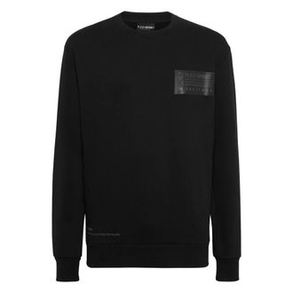 Plein Sport Homme, Sweatshirts et sweats &agrave; capuche, Noir, Taille: 3XL SweaT-shirt ras du cou