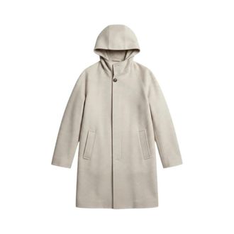 Kired Cappotto Peak - - Coats - Herren - Beige - 2XL