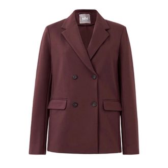 Max Mara Femme, Vestes, Rouge, Taille: 36 FR Virgus Blazer