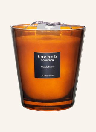 Baobab Baobab Collection Duftkerze Cuir De Russie braun