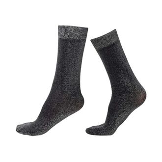Swedish Stockings Femme, Sous-v&ecirc;tements, Noir, Taille: ONE Size Shiny Ines Socks