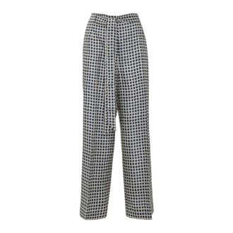 Max Mara Femme, Pantalons, Multicolore, Taille: 42 FR Wide Pantalons