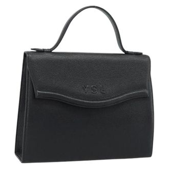 Saint Laurent Sac &agrave; main vintage doccasion - Femme - Pre-owned - Noir - Taille: ONE Size