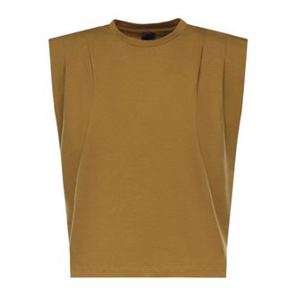 Pinko &Auml;rmelloses Top - - Tops - Damen - Braun - S