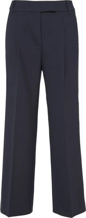 s.Oliver Elegante Hose mit Extra Wide Leg aus Viskosemix - - Trousers - Damen - Blau - XS