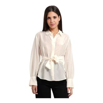 iBlues Iblasti Hemd - - Blouses & Shirts - Damen - Wei&szlig; - M