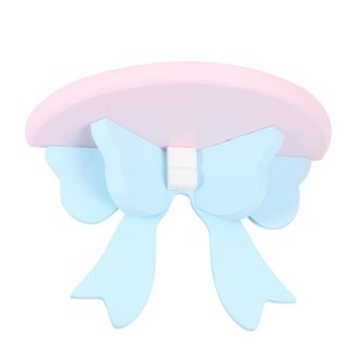 Artibetter LOLIPPYY Wandregal Holz mit Schleifen Design 13X10X13cm Wandmontiertes Aufbewahrungsregal f&uuml;r Schlafzimmer und B&uuml;ro zur Kleinen Dekoration und Organis