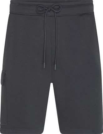 James & Nicholson Daiber Herren Lounge Shorts - Kurze Sweat-Hose aus Bio-Baumwolle im Cargo-Style | Farbe: Graphite | Gr&ouml;sse: 3XL