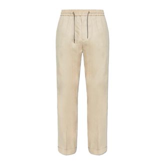 Paul Smith Homme, Pantalons, Beige, Taille: W30 Pantalon &agrave; revers