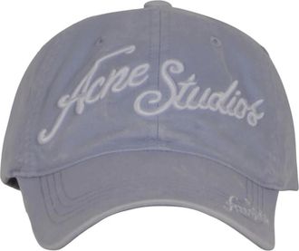 Acne Studios Homme, Accessoires, Bleu, Taille: ONE Size Casquettes