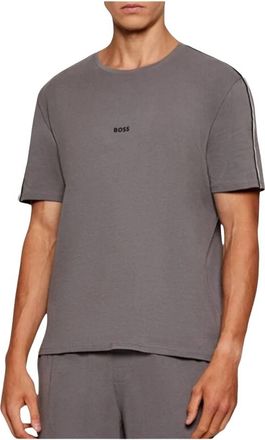 HUGO BOSS Rundhals-T-Shirt - - Tops - Herren - Grau - S