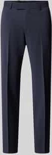 Strellson Regular Waist Business-Hose aus Wolle mit B&uuml;gelfalte
