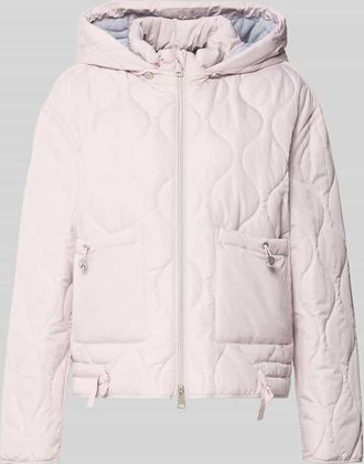 White Label Steppjacke mit Kapuze