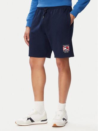 Tommy Hilfiger Sportshorts Rwb MW0MW43384 Dunkelblau Regular Fit