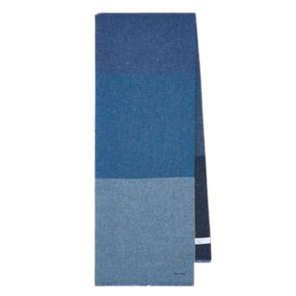 Paul Smith unisex, Accessoires, Bleu, Taille: ONE Size Marled Scarf