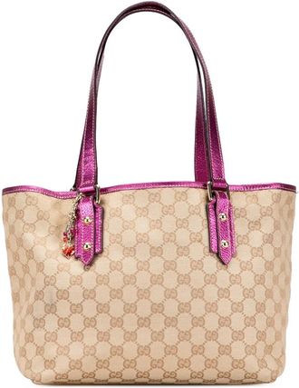 Gucci Shopper - GG Canvas Jolicoeur Tote - Gr. unisize - in Braun - für Damen