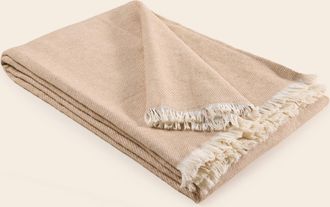 Madura Plaid Goran Ecru et camel - MARRON